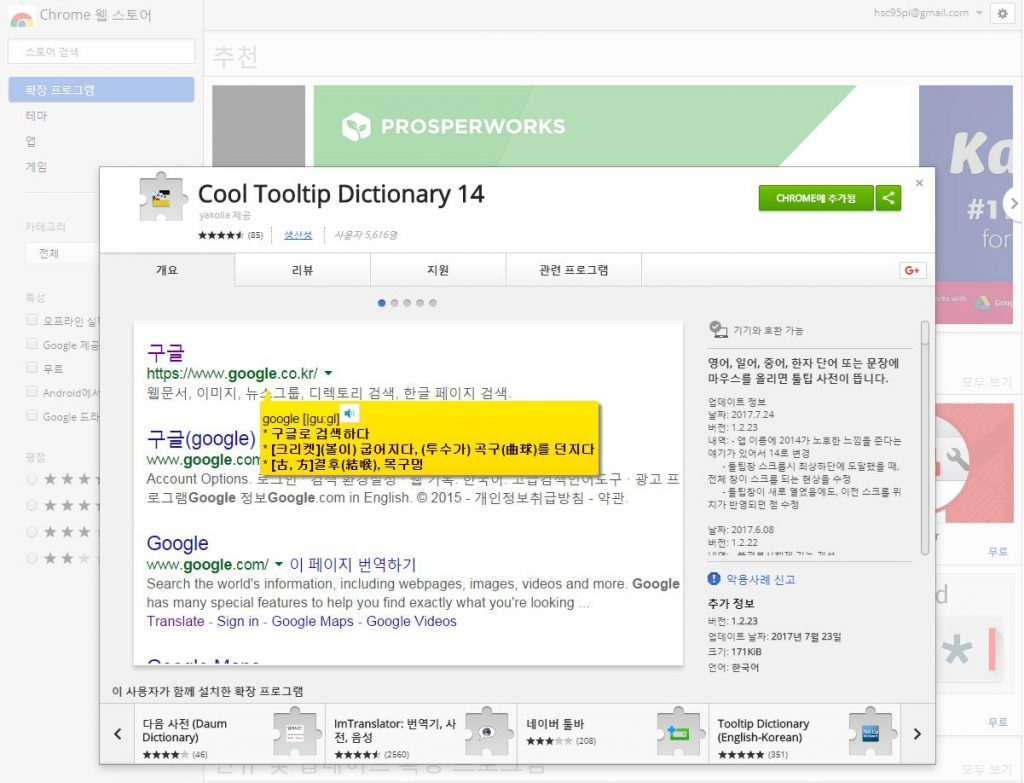 확장 프로그램Cool Tooltip Dictionary 14 – AuctionPro